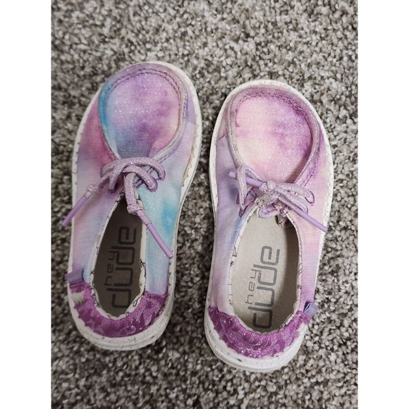 Hey Dude | Shoes | Hey Dude Purple Pink Tie Dye Dreamer Unicorn Wendy ...